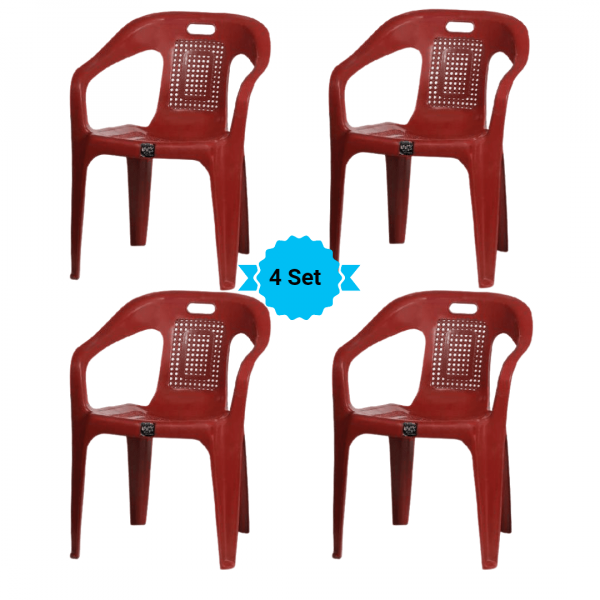 Royal Chairs (Set of 4) - Plastic Bazar